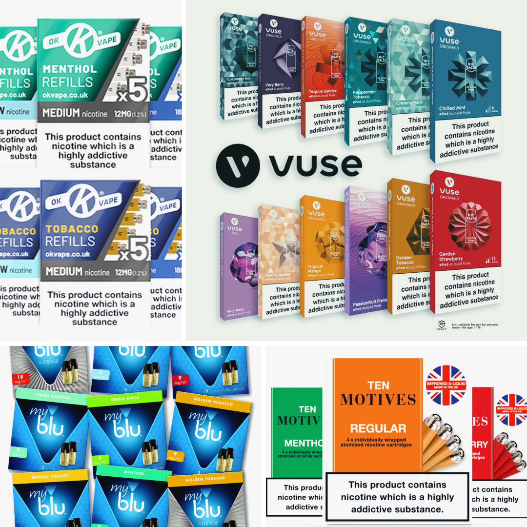 Pods & Refills – vape2stop