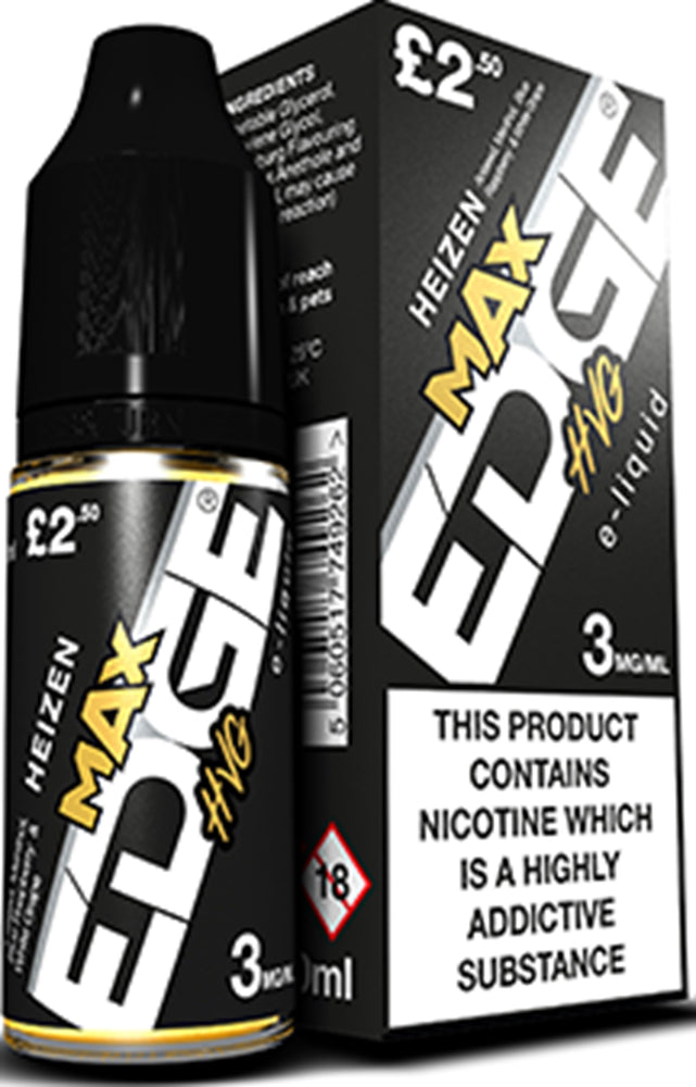 Edge Max HVG E Liquid X 5 Bottles Vape2stop Edge Max HVG E Liquid X 5 Bottles Vape2stop